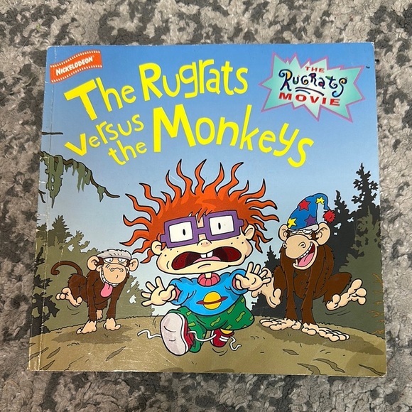 Nickelodeon | Toys | Rugrats Versus The Monkeys Book | Poshmark